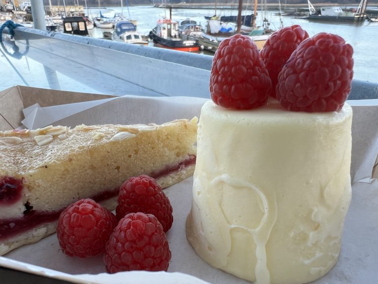 HMS Vale – Home to Deben Café Bar at Melton Boatyard on the River Deben